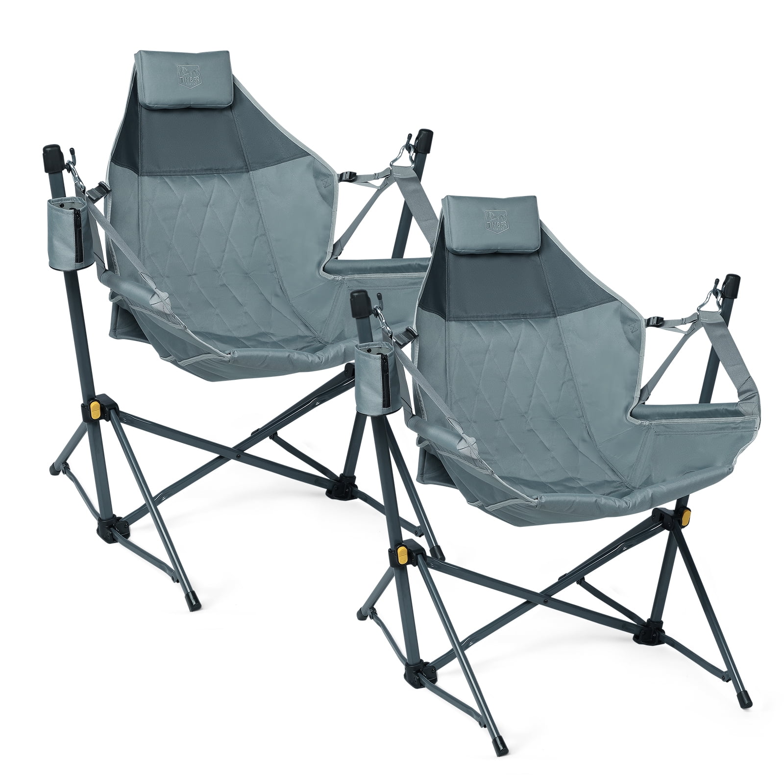 TIMBER RIDGE 2 Pieces Hammock Camping Chair, Swing Chair with ...