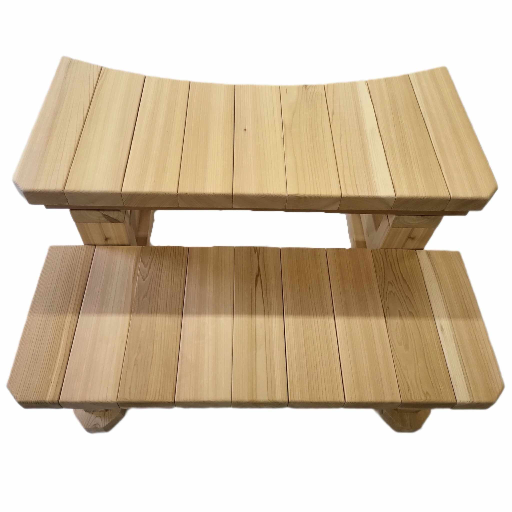 TIMBERFLOW Cedar Round Hot Tub Steps - Walmart.com
