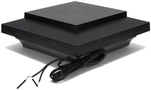 TIMBERTECH Island Low Voltage LED Post Cap Light - Matte Black ...