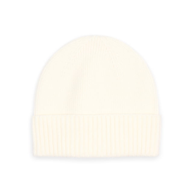 Time and Tru Women's Ribbed Beanie, Winter White - Walmart Business ...