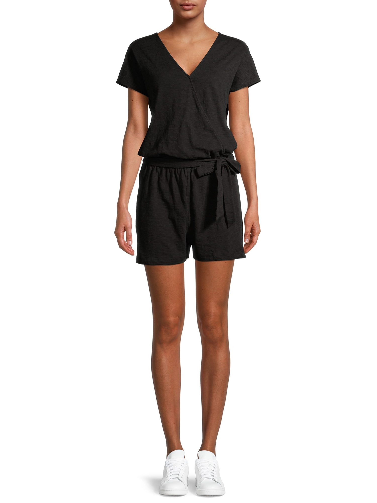 TIME AND TRU WOMEN`S KNIT ROMPER - Walmart.com