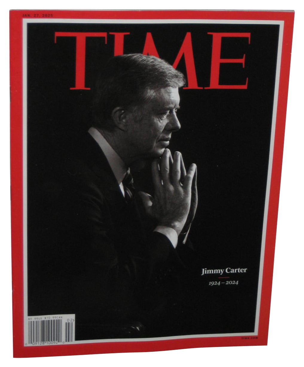 TIME Jimmy Carter 1924-2024 (2025) Magazine Book - Walmart.com
