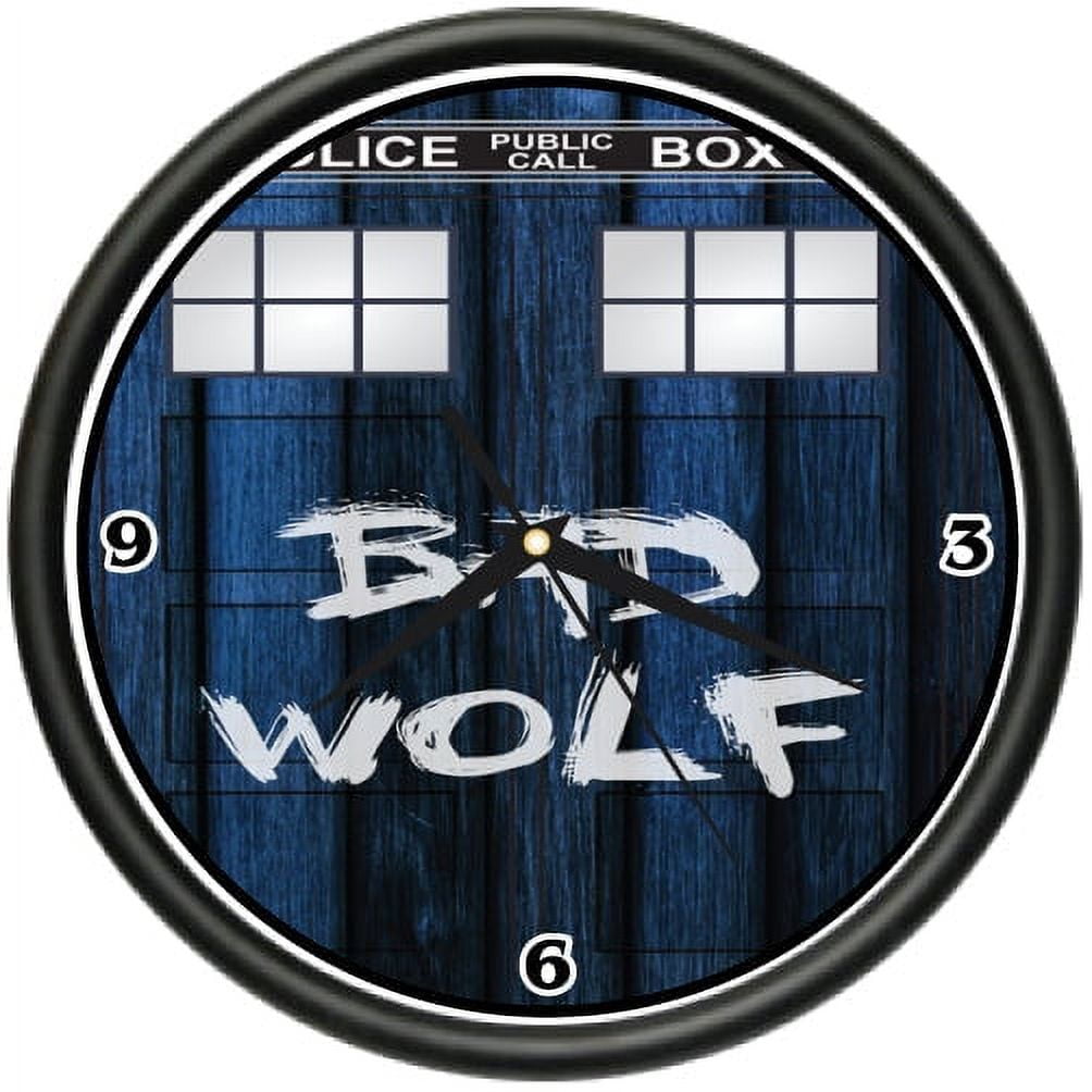 Doctor Who Stencil Bad Wolf
