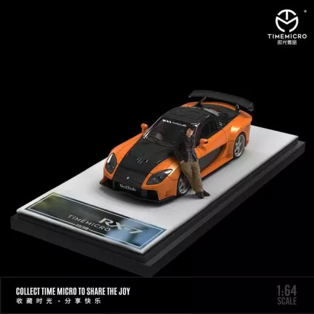 TIME MICRO 1:64 RX-7 Veilside Fast & Furious Diecast Model Car ...