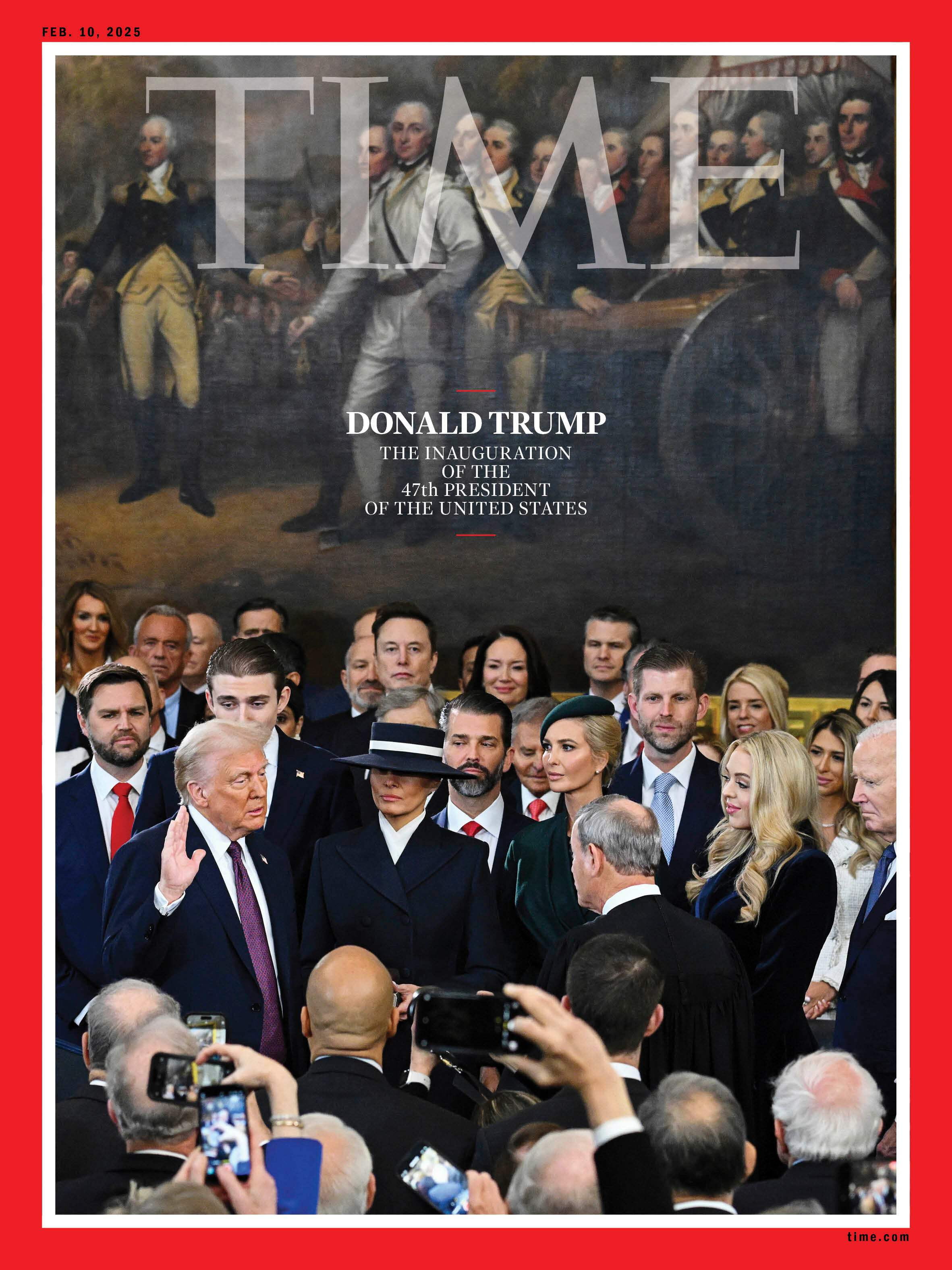 TIME Magazine 02.10.25 Edition: President Trump Inauguration, 47th ...