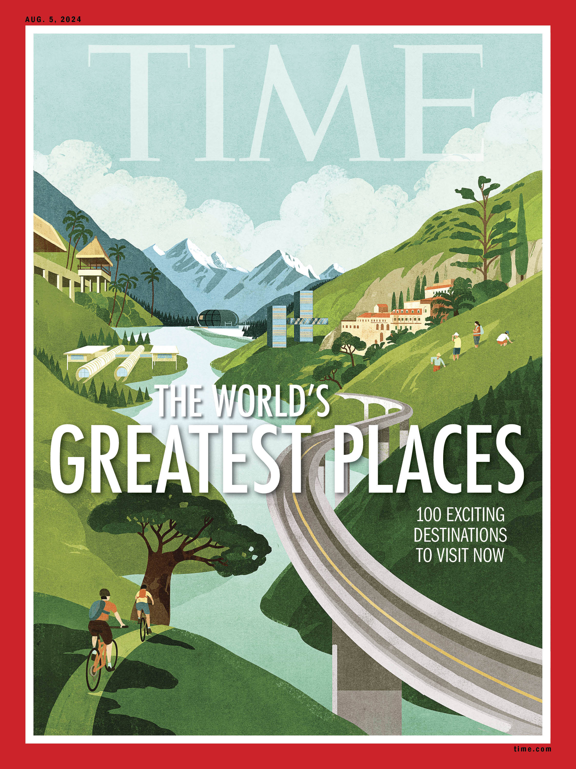 TIME Magazine - 08.05.24 Edition: The World's Greatest Places 2024, 100 ...