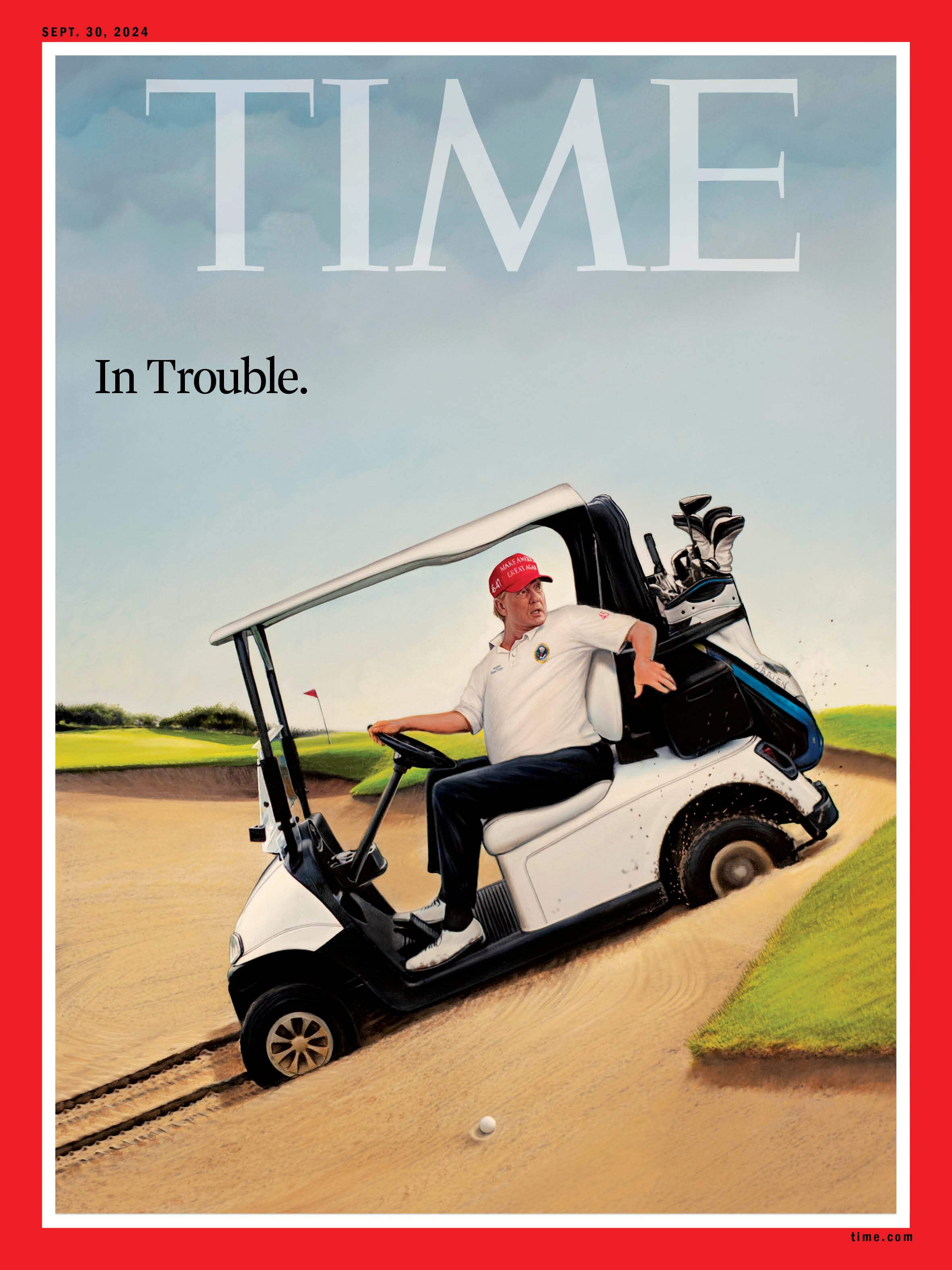 TIME Magazine - 09.30.24 Edition: Trump In Trouble, How Kamala Harris ...