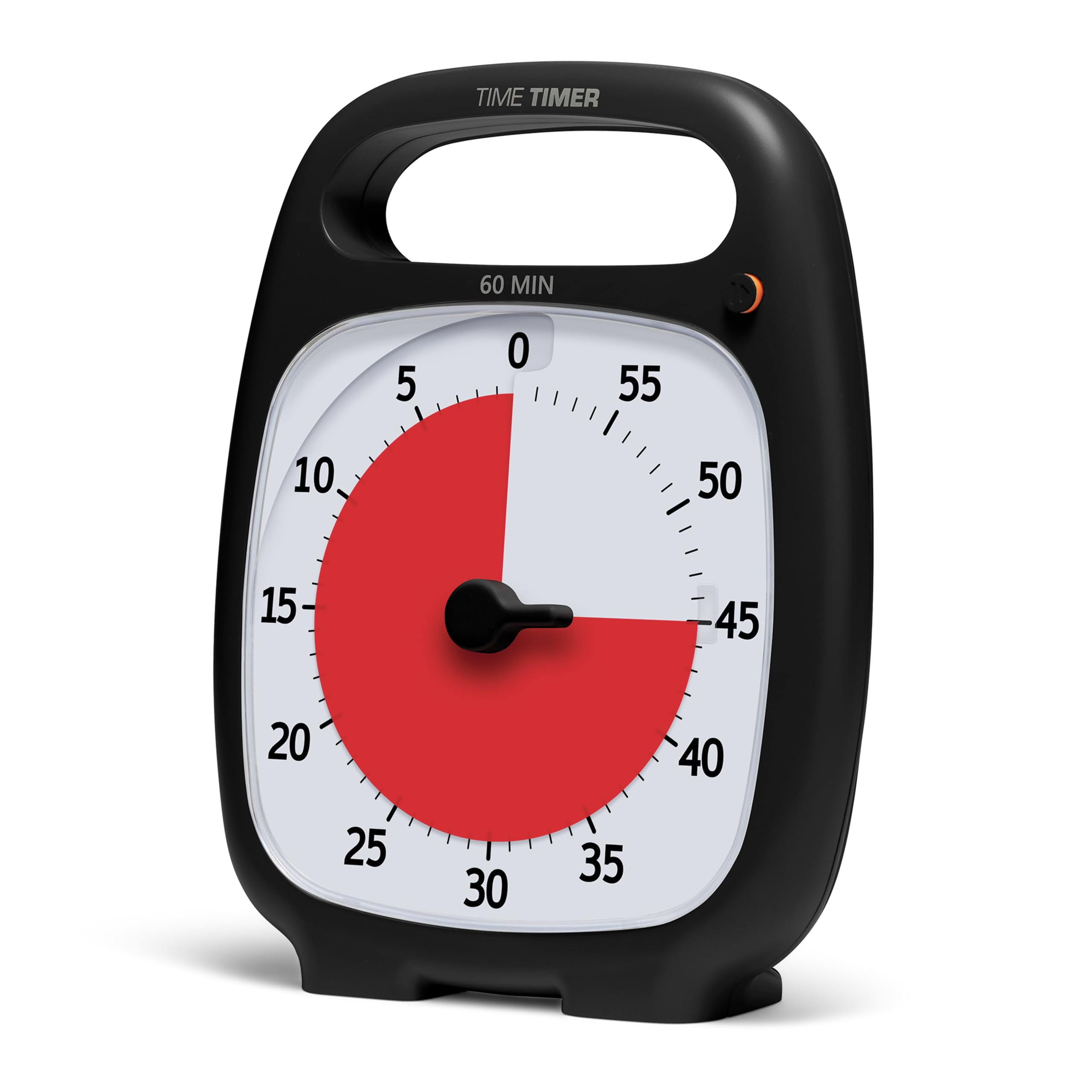 TIME TIMER PLUS 60 Minute Desk Visual Timer - Countdown Timer with Portable Handle for Classroom ...