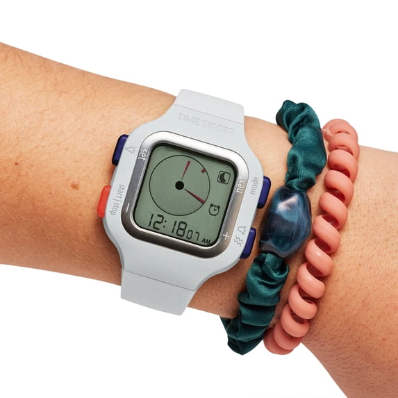 TIME TIMER Watch — Visual 12-Hour or 24-Hour Analog and Digital Timer ...