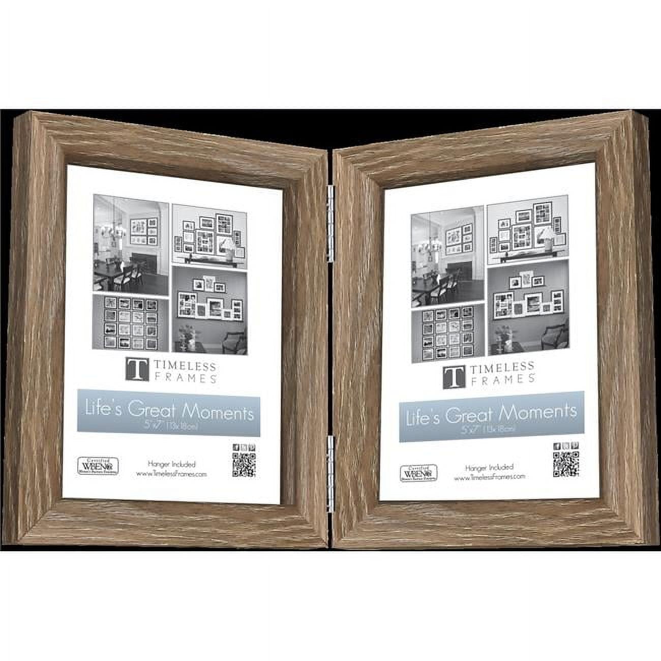 TIMELESS FRAMES 80972 TIMELESS FRAMES HINGE 5x7 LGM TT-CERUSED MAPLE ...