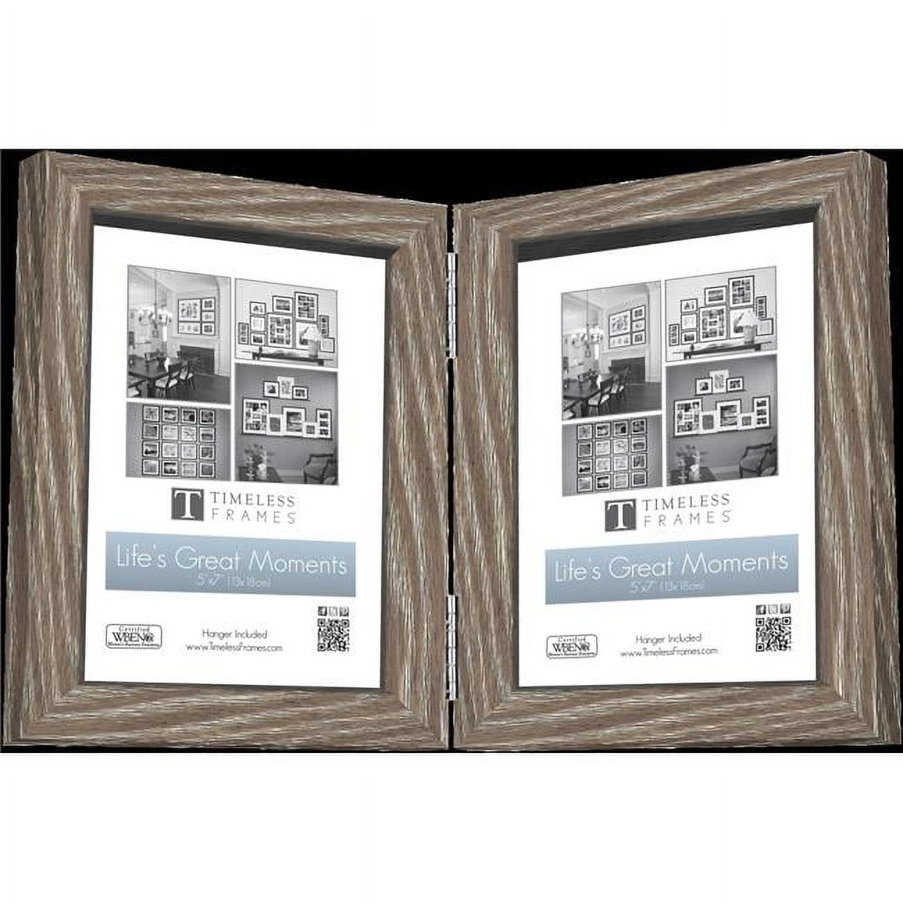 TIMELESS FRAMES 80977 TIMELESS FRAMES HINGE 5x7 LGM TT-CERUSED OAK ...