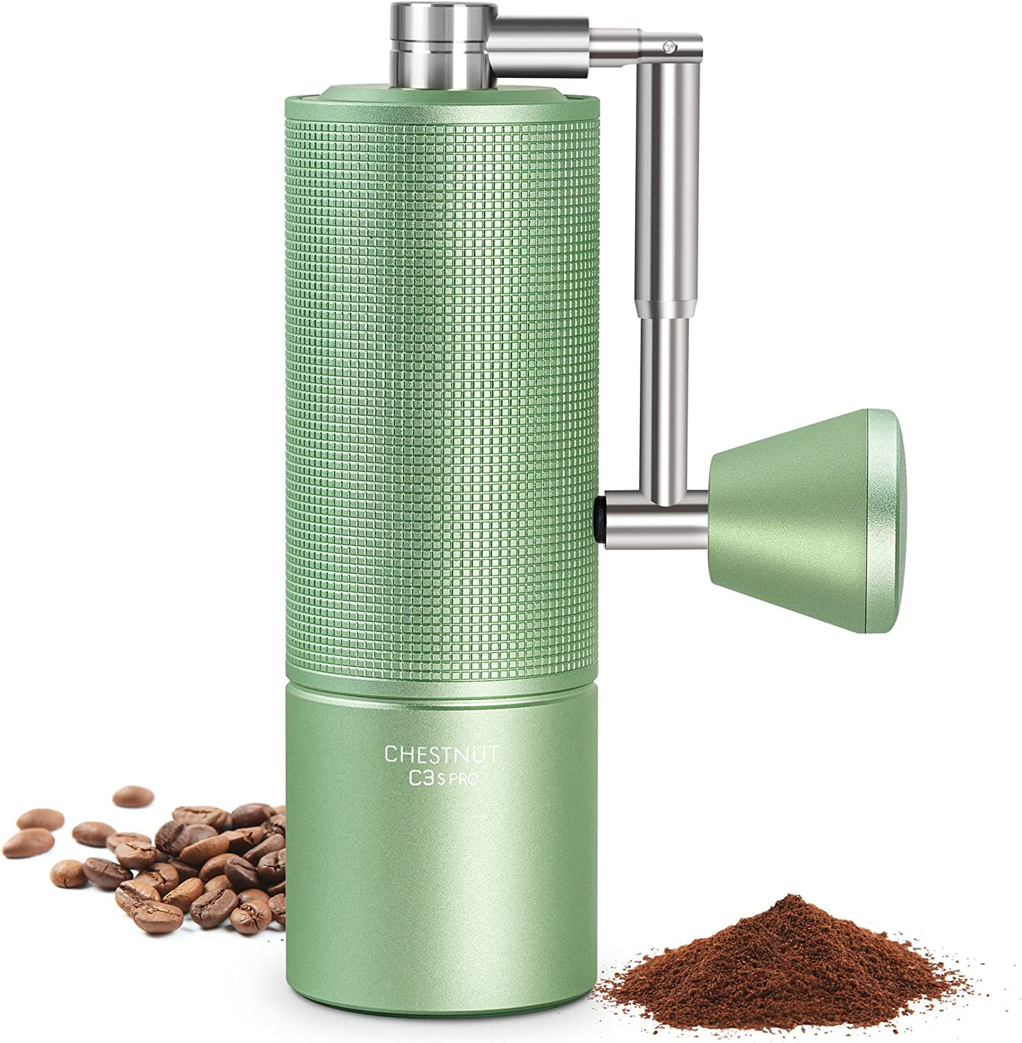 TIMEMORE C3s PRO Manual Coffee Grinder, S2C Stainless Steel Burr ...
