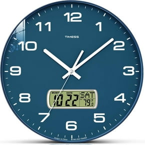 Digital Wall Clock Seconds