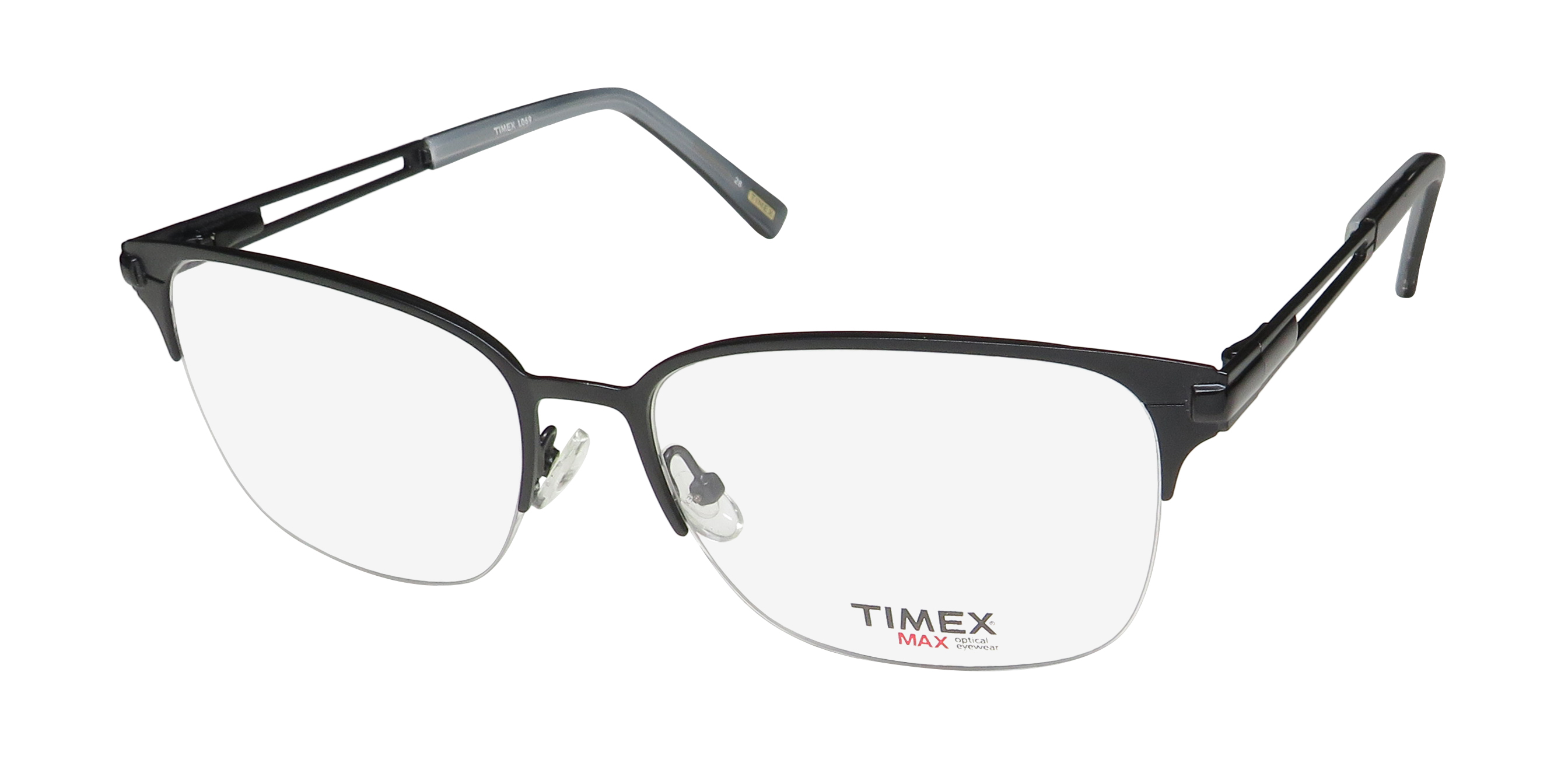 TIMEX L069 FLEXIBLE/SPRING HINGES/TEMPLES CONTEMPORARY EYEGLASS FRAME ...