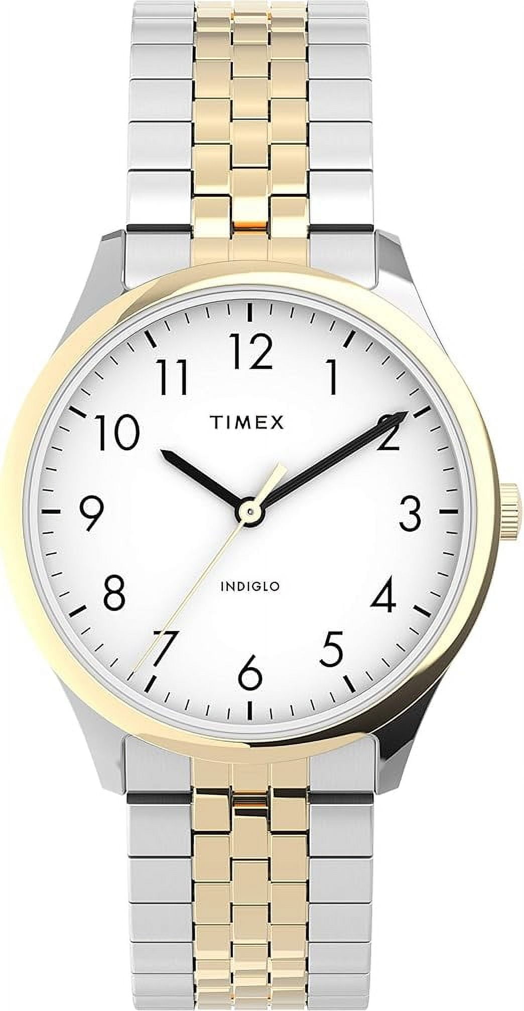 TIMEX MODERN EASY READER TWO-TONE LADIES WATCH - Walmart.com