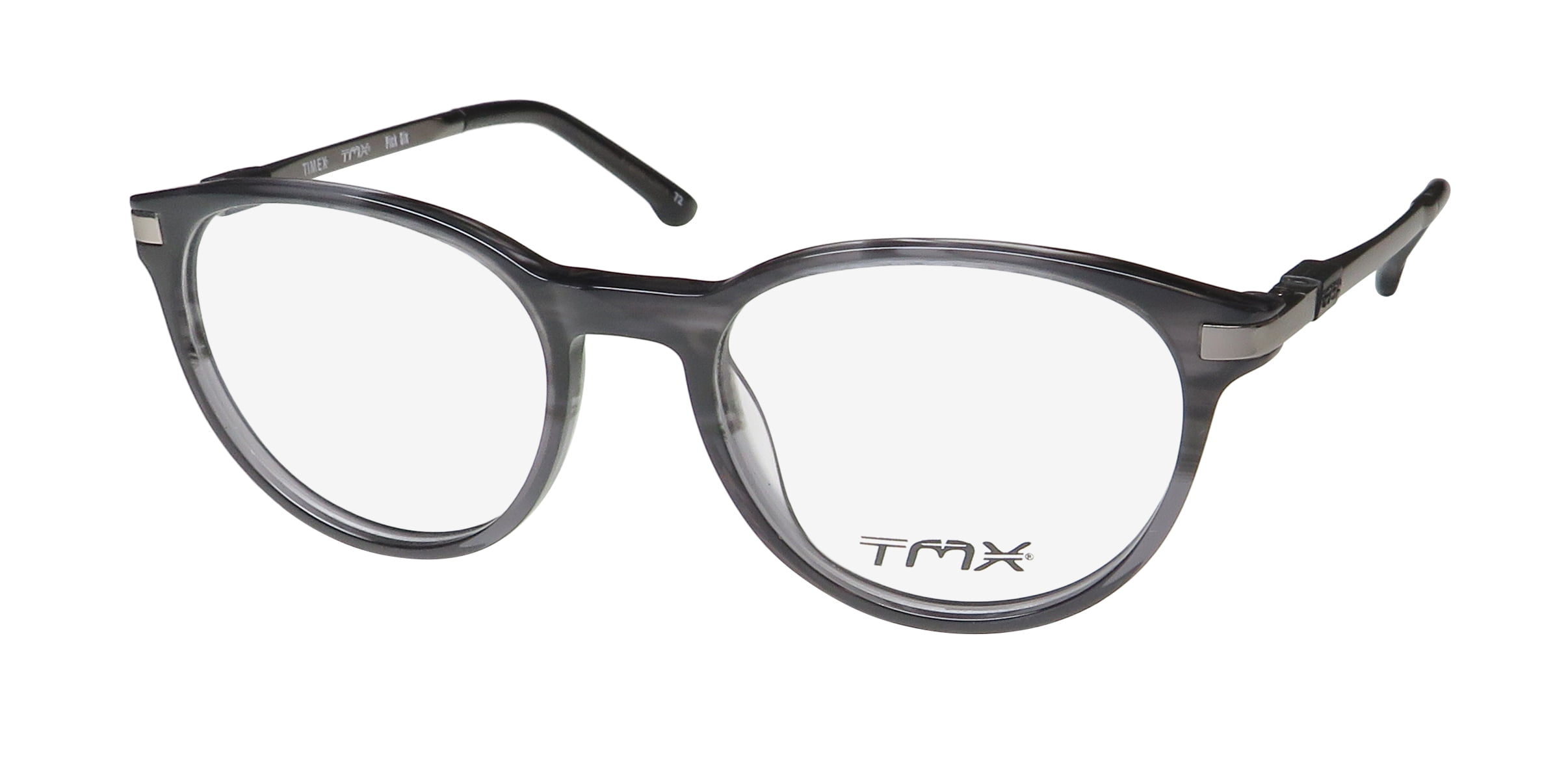 TIMEX TMX PICK SIX PREMIUM PLASTIC ACETATE FULL-RIM RETRO EYEGLASS ...