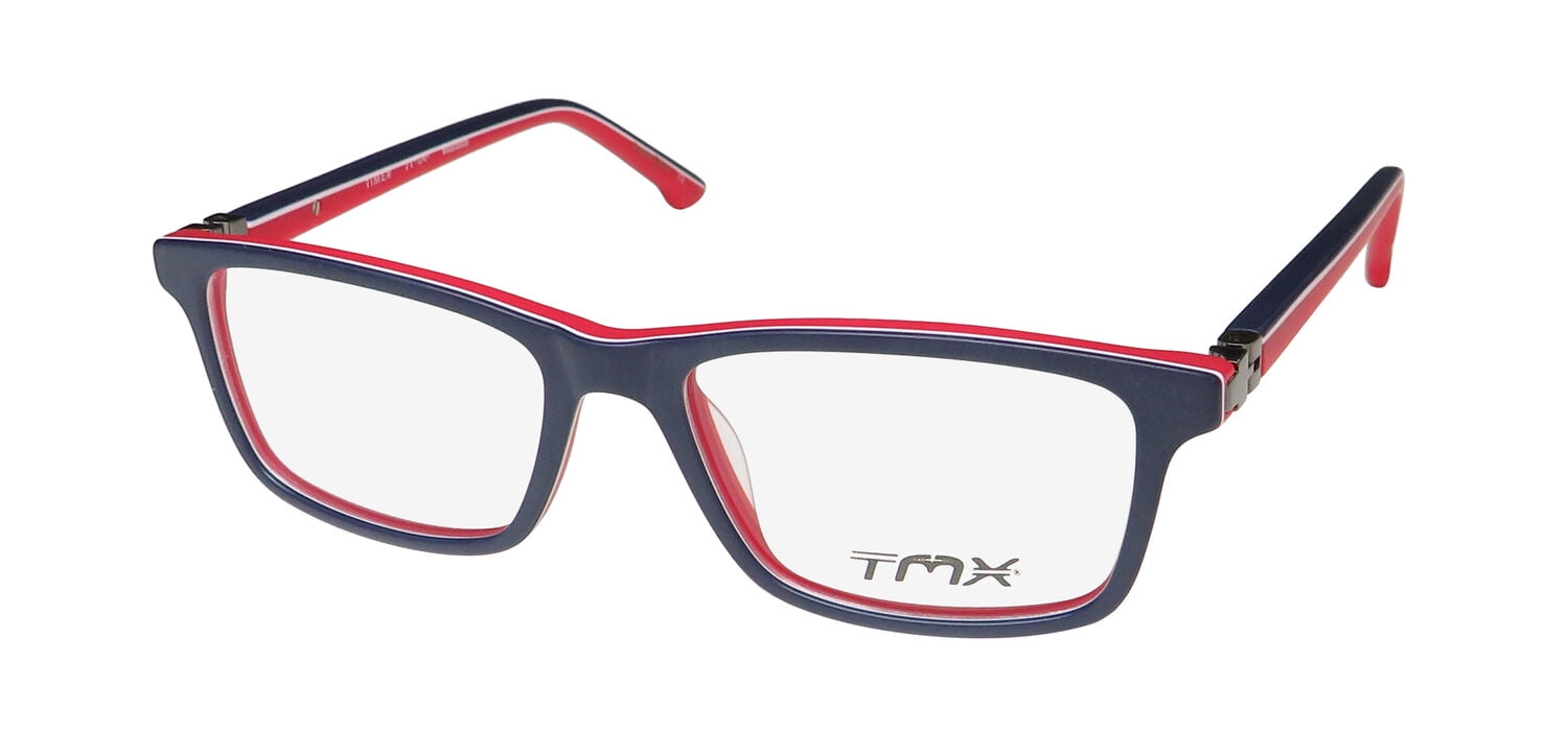TIMEX TMX WHEELHOUSE ACETATE PLASTIC TEMPLES/ARM DESIGNER EYEGLASS ...