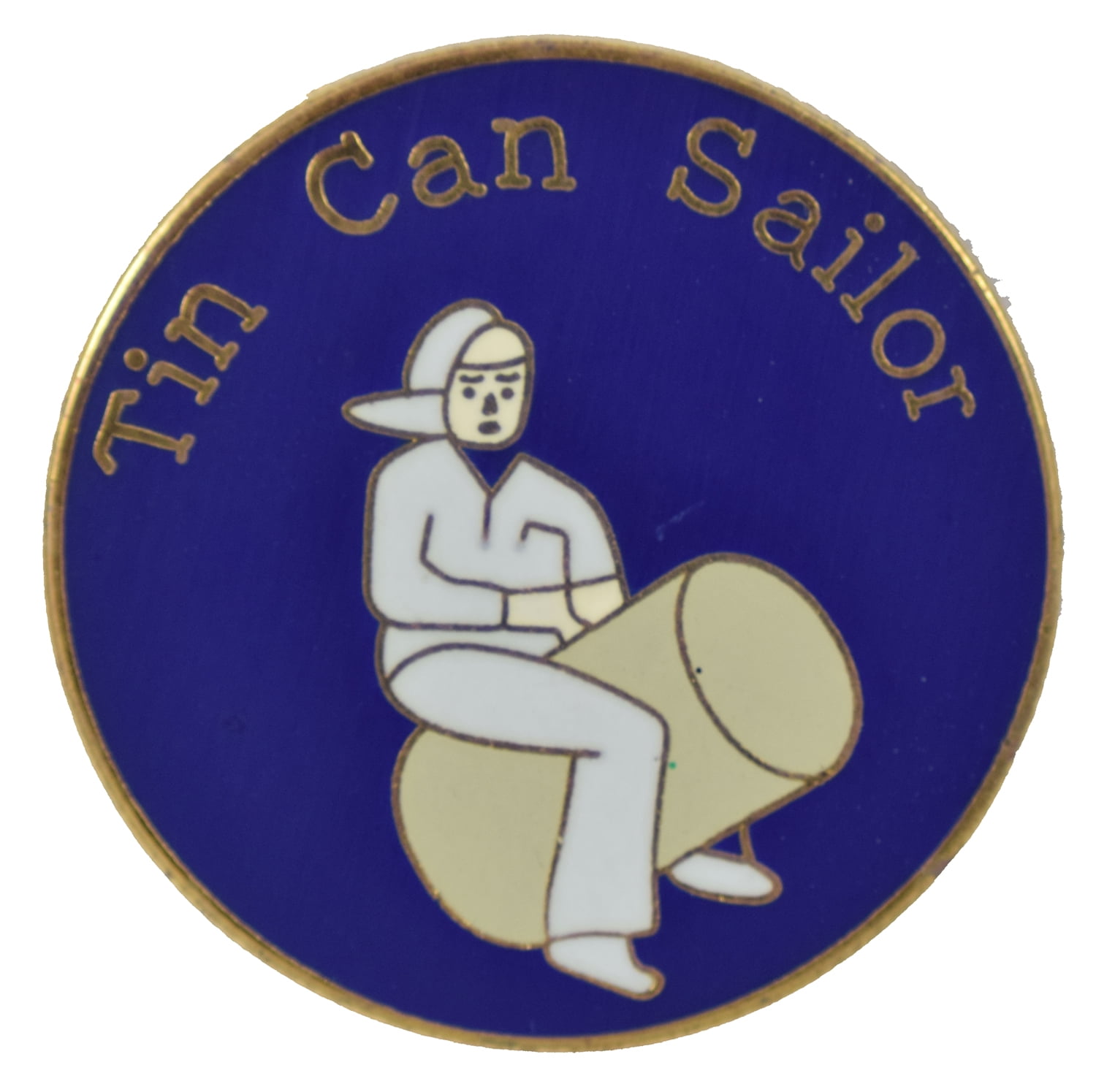 TIN CAN SAILOR HAT PIN - Walmart.com