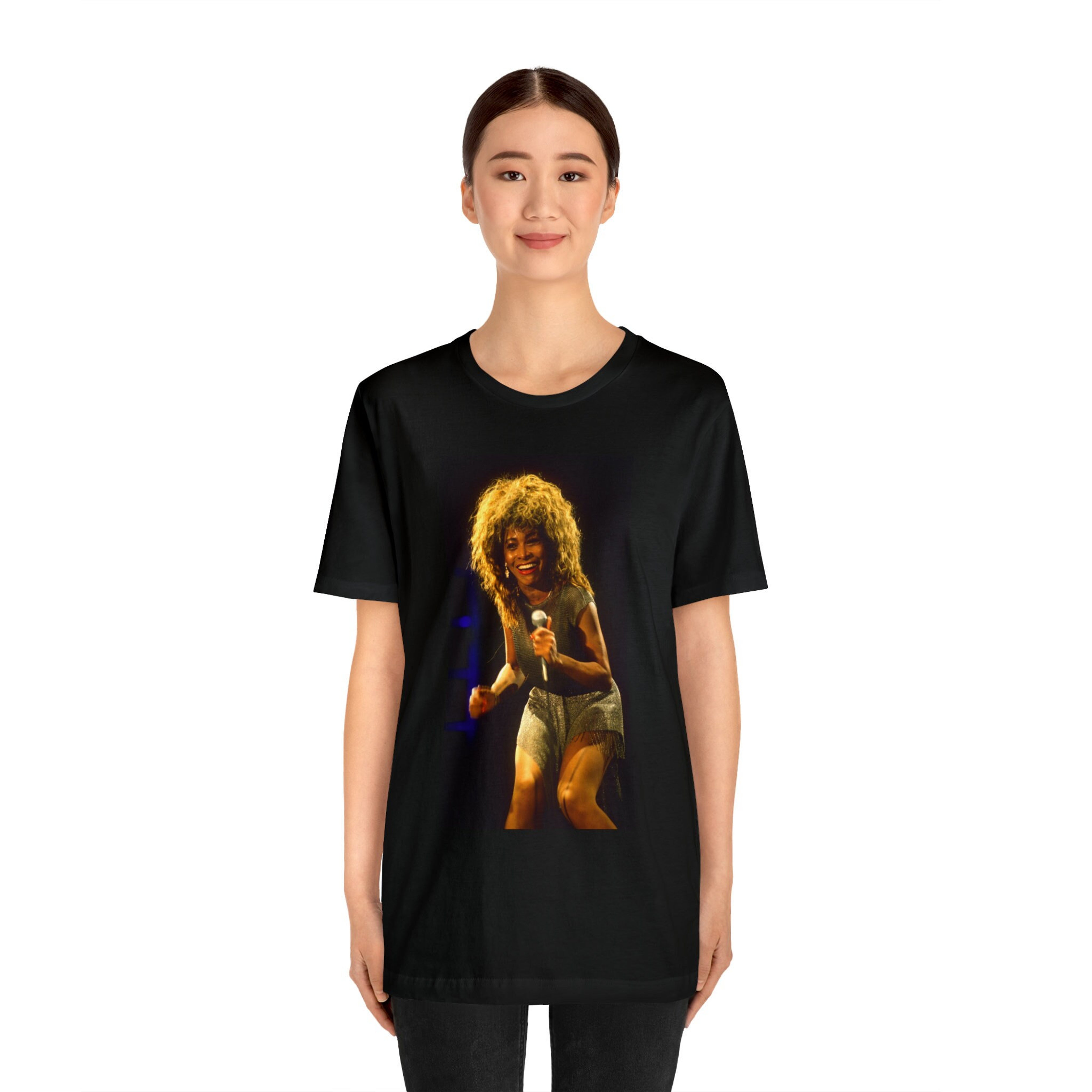 TINA TURNER T Shirt Tshirt T-shirt Tee Shirt Retro 1980s Style Band Tee ...