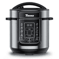 TINANA 9-in-1 Electric Pressure Cooker, 6 Quart, 14 Presets, Stainless ...