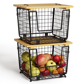 Shop Vegetable Storage Bins and Baskets for Kitchen and Pantry