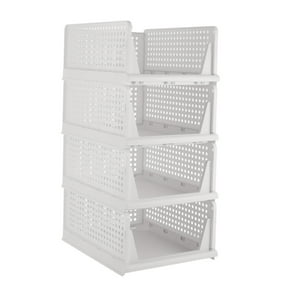 Shop Plastic Stackable Shelves for Home Organization and Storage