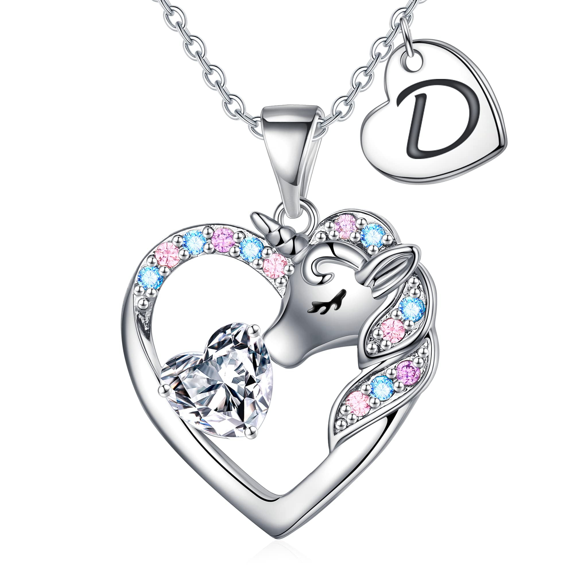 TINGN Unicorns Gifts for Women Initial Necklaces for Women Women ...