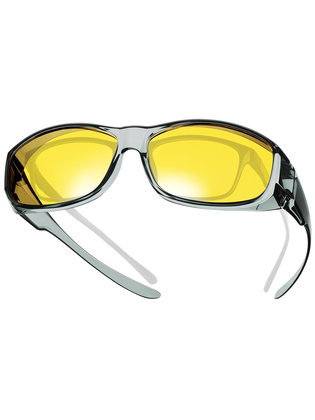 TINHAO Fit Over Wrap Around Sunglasses Polarized Wear Over Eyeglasses ...