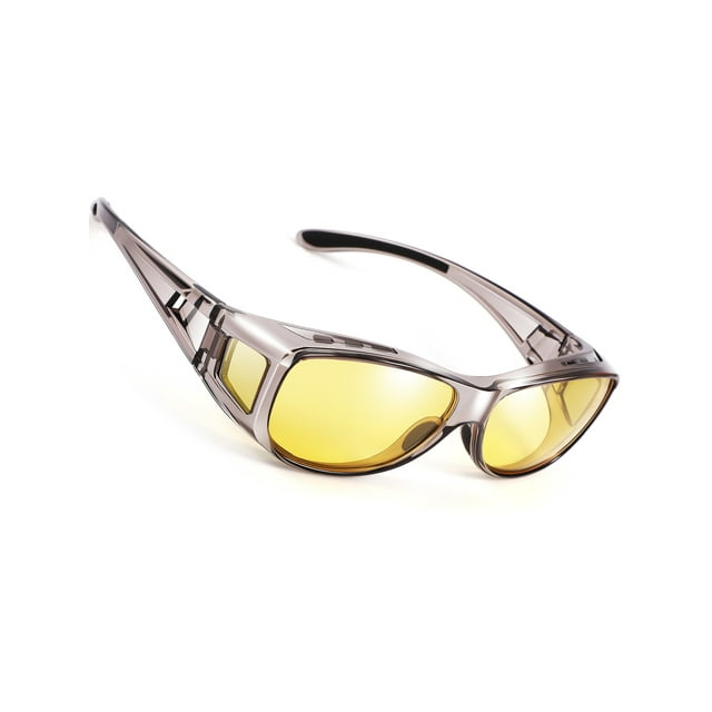 TINHAO HD Polarized Fit Over Sunglasses for Men & Women Wrap Around ...