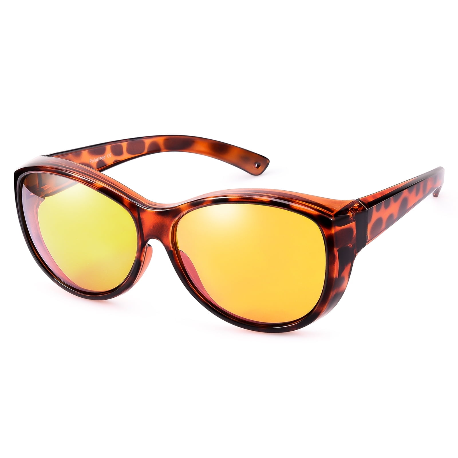 TINHAO Night Driving Glasses Anti Glare Fit Over Glasses for Men and ...