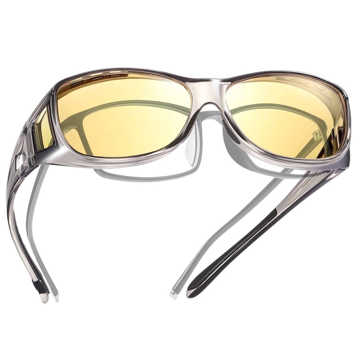 TINHAO Sunglasses Fit Over Glasses for Men Women, Wrap Around ...