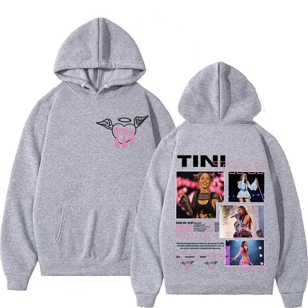 TINI STOESSEL 2025 Tour Graphic Hoodie Oversized Long Sleeve Unisex ...