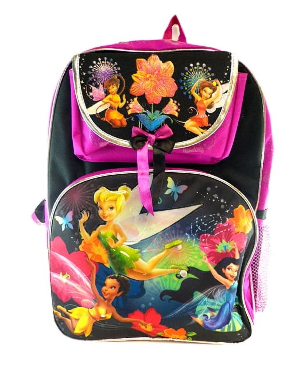 TINKER BELL 16INCH COVER POCKET BACKPACK -FULL SIZE - Walmart.com