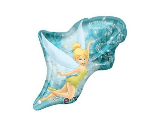 TINKER BELL with WAND Balloon • Large Shape Foil Mylar Balloon • Party ...