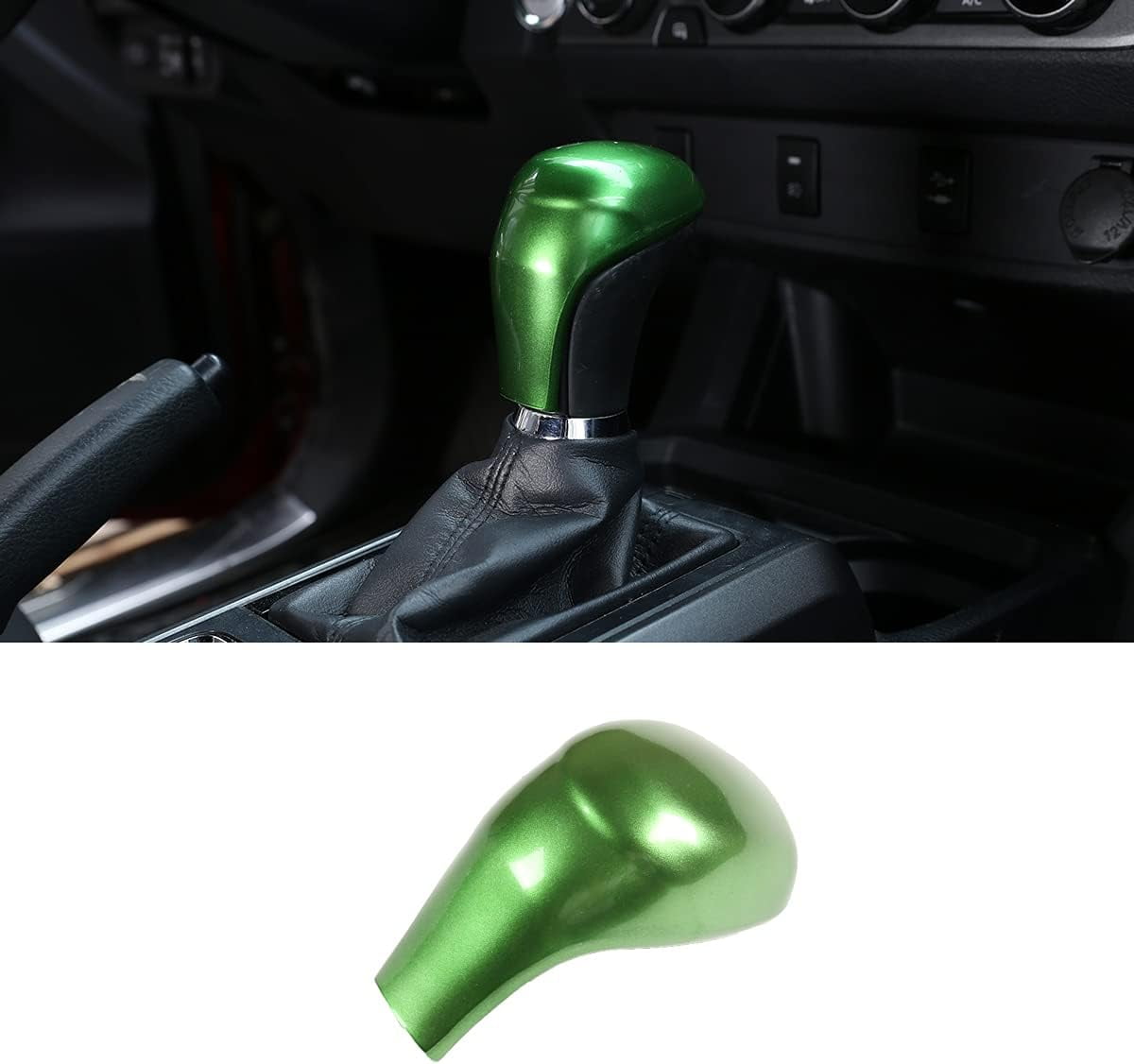 TINKI ABS Car Gear Shift Knob Head Cover Trim Stickers for Toyota Hilux ...