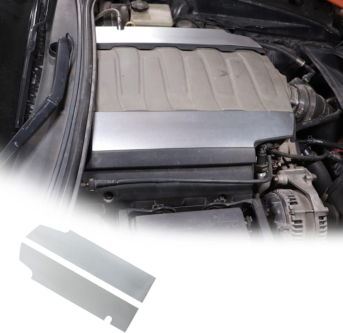 TINKI Aluminum Alloy Engine Bay Side Panel Cover for Chevrolet Corvette ...