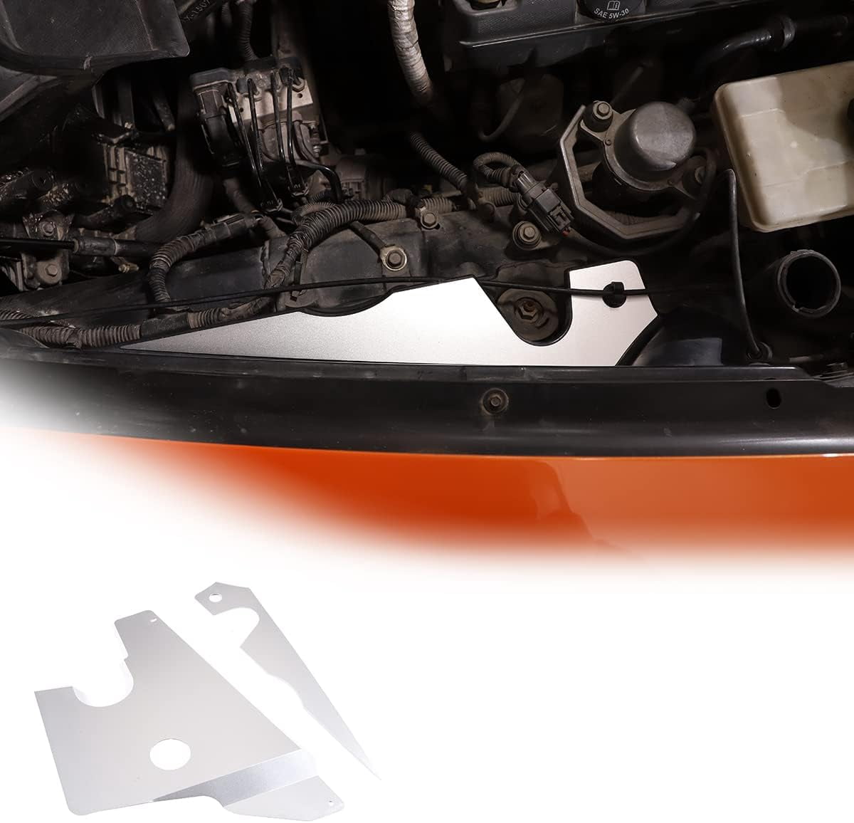 TINKI Aluminum Alloy Engine Bay Side Panel Cover for Chevrolet Corvette ...