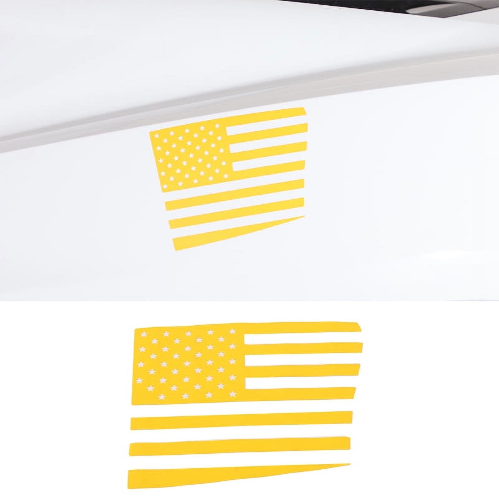 TINKI Auto Body Rear Side American Flag Decals Compatible with ...