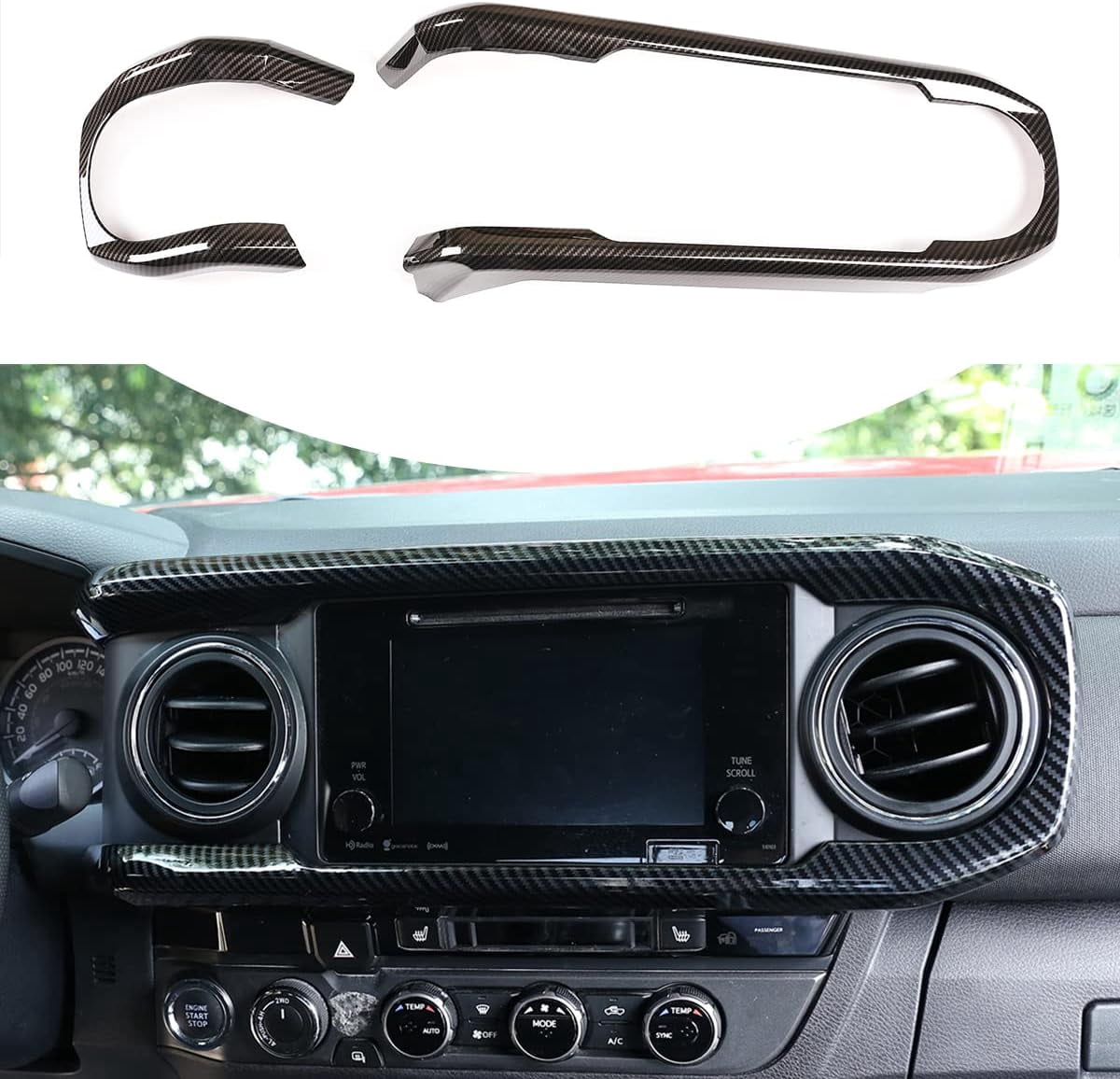 Model Y Wood Trim Cover Inner Front Panel Interior Door And Central ...