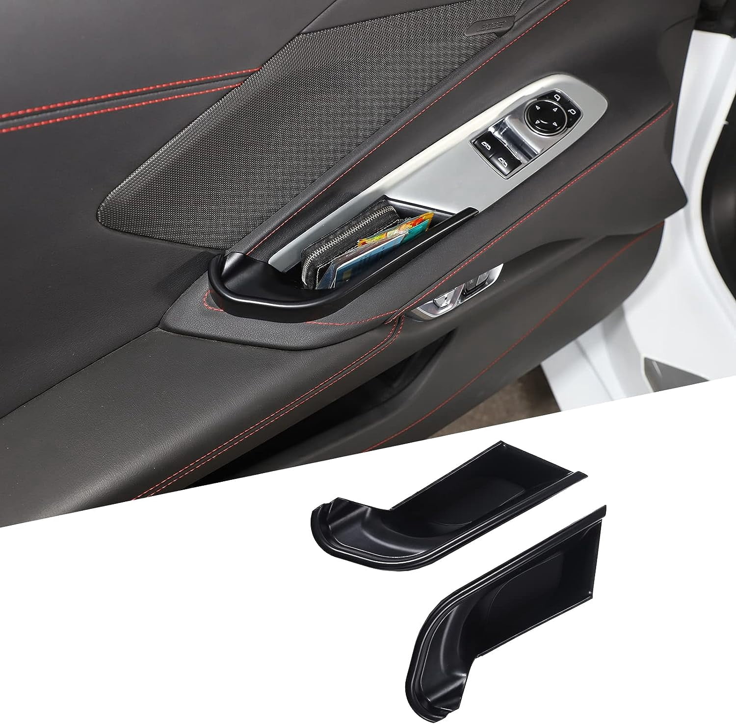 TINKI Car Door Storage Box Compatible with Chevrolet Corvette C8 2020 ...