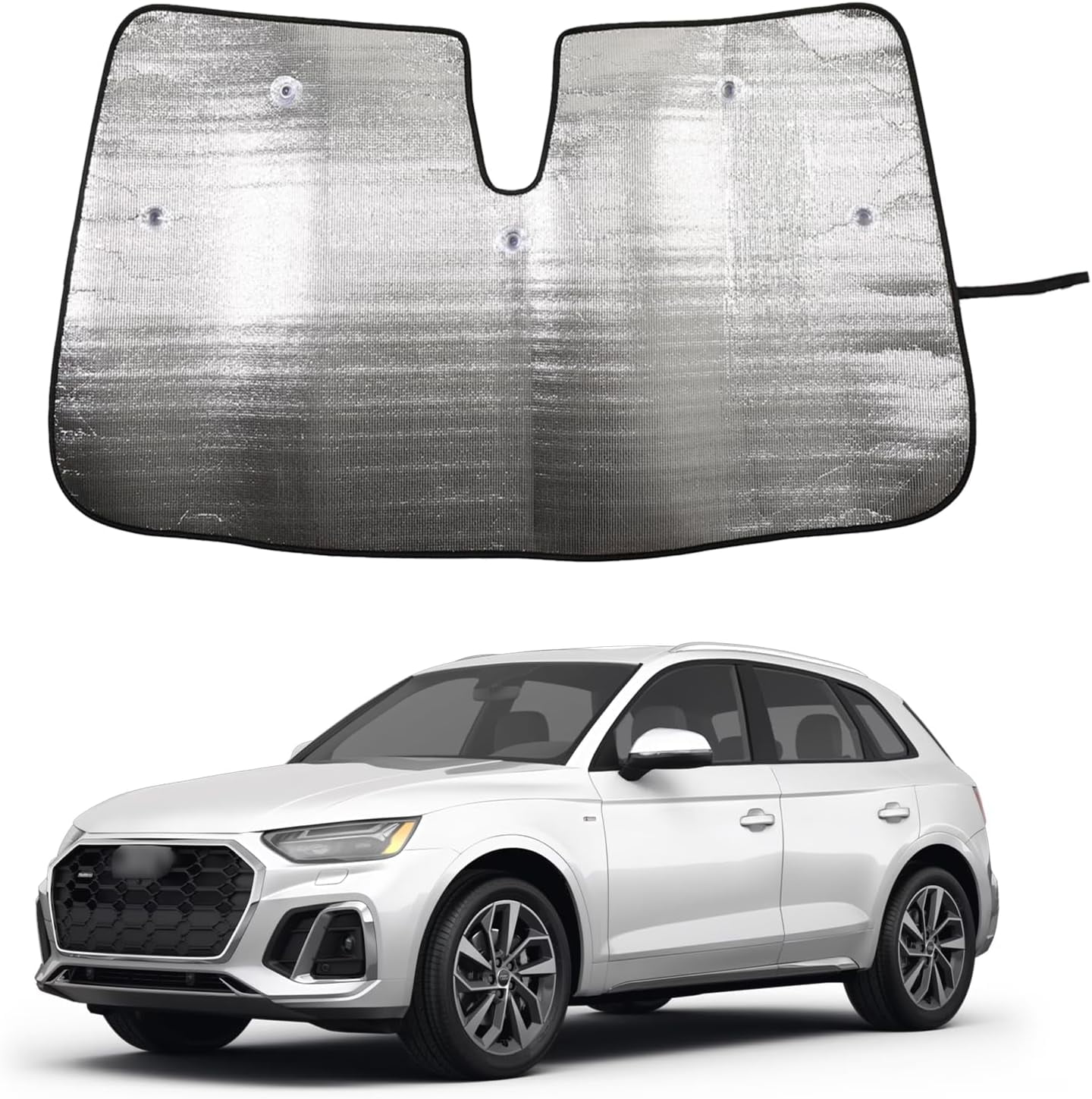 TINKI Car Front Windshield Sunshade for Audi Q5 2022-2023, Front Window ...