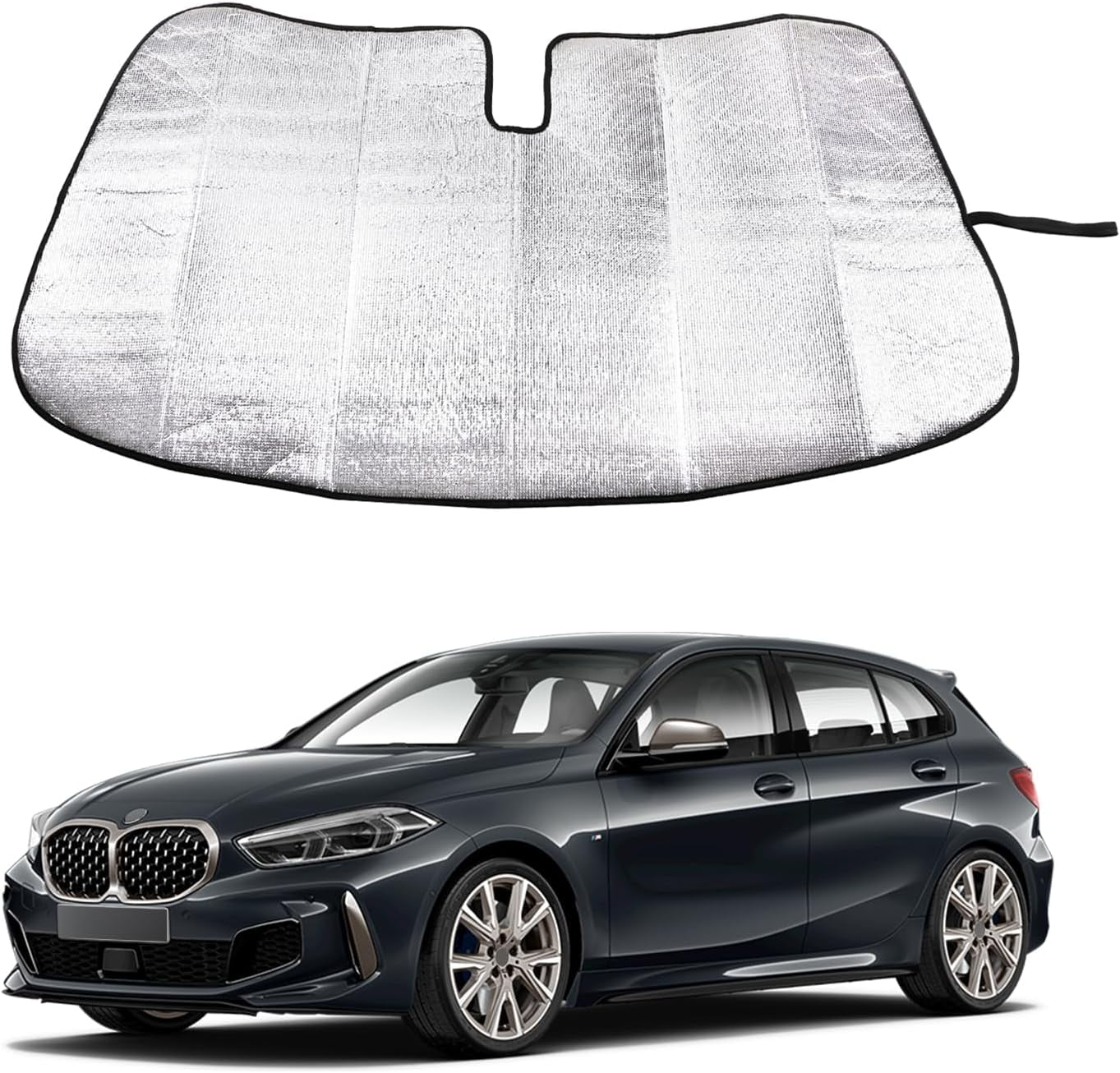 TINKI Car Front Windshield Sunshade for BM-W 1 Series 2017-2020, Front ...