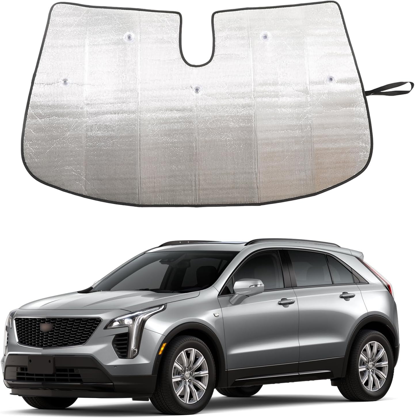 TINKI Car Front Windshield Sunshade for Cadillac XT5 2017-2023, Front ...