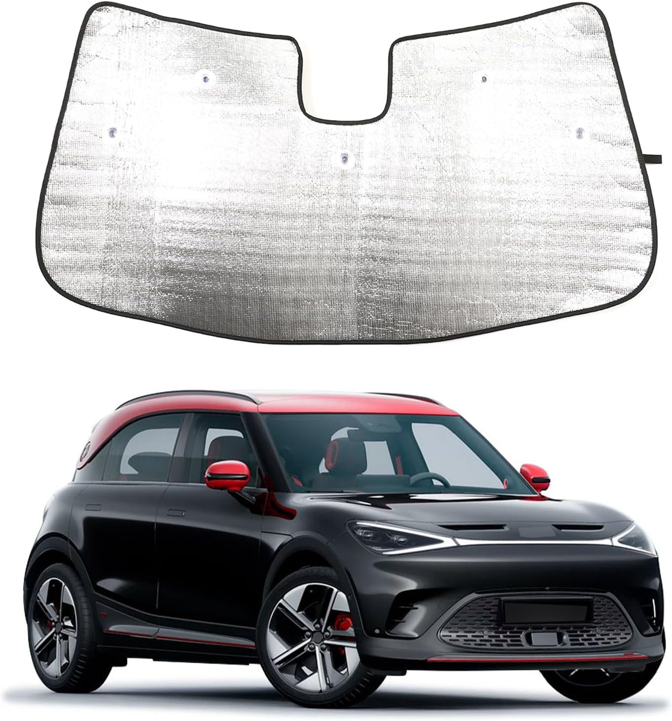 TINKI Car Front Windshield Sunshade for Smart #1 2022-2023, Front ...