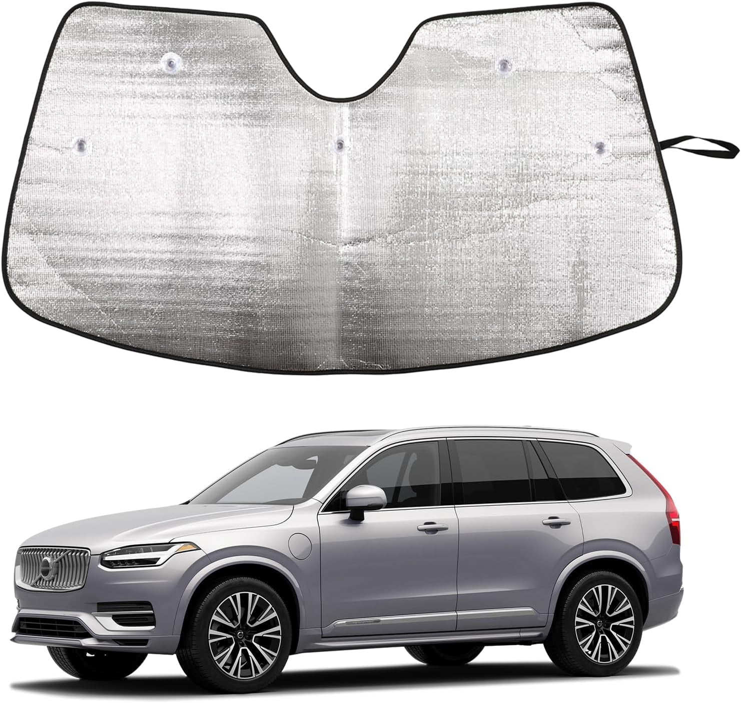 TINKI Car Front Windshield Sunshade for Volvo XC60 2023, Front Window ...