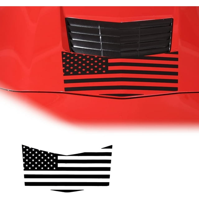 TINKI Car Hood Body Side Decal Sticker Fit for Chevrolet Corvette C7 ...