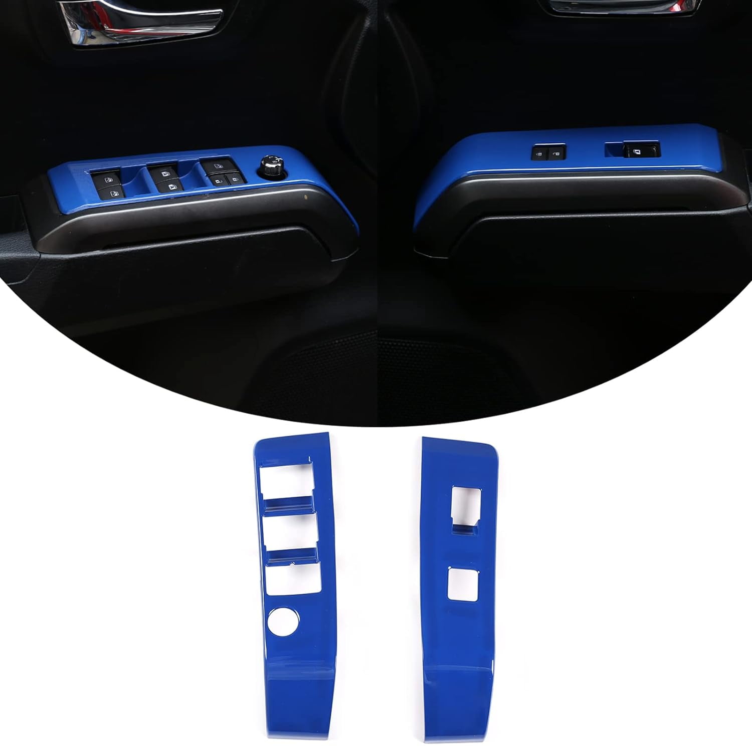 TINKI Car Window Switch Panel Cover Trim for Toyota Tacoma 2016 2017 ...
