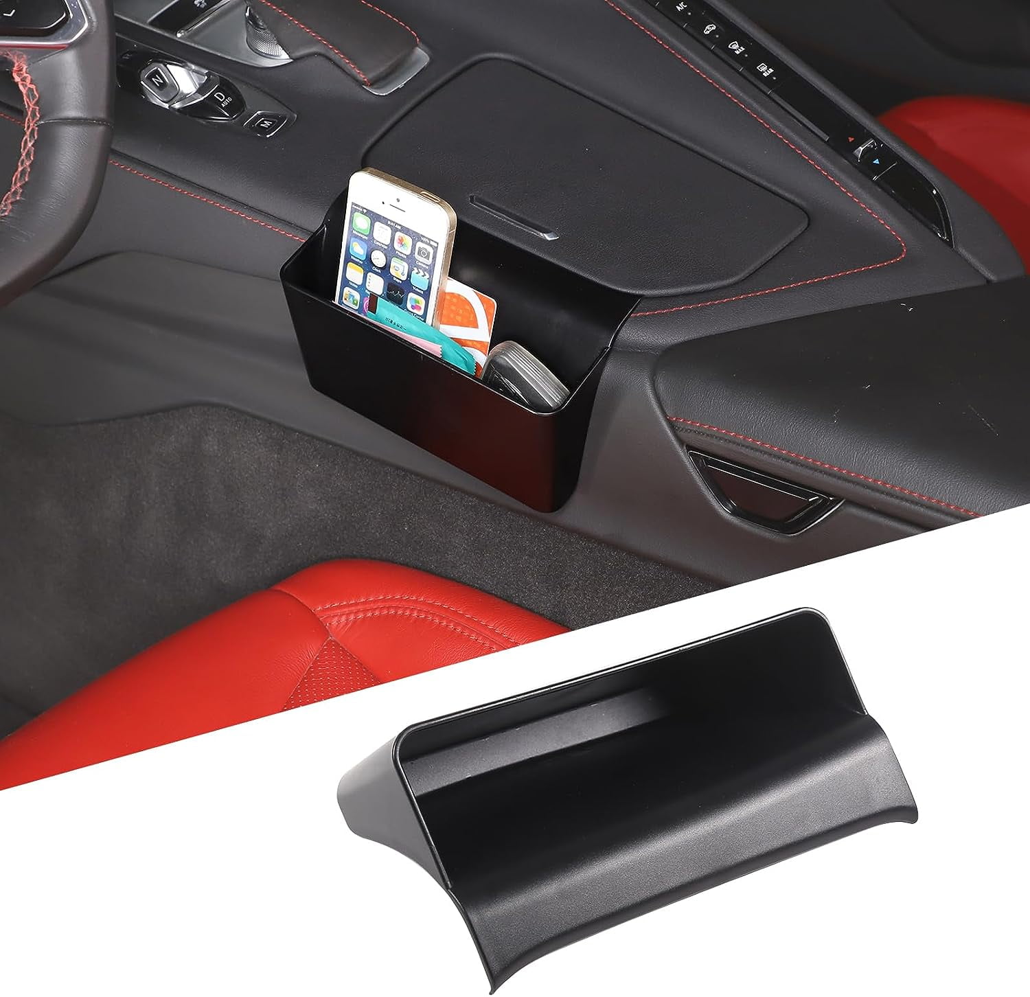 TINKI Center Console Hanging Storage Box Compatible with Chevrolet ...