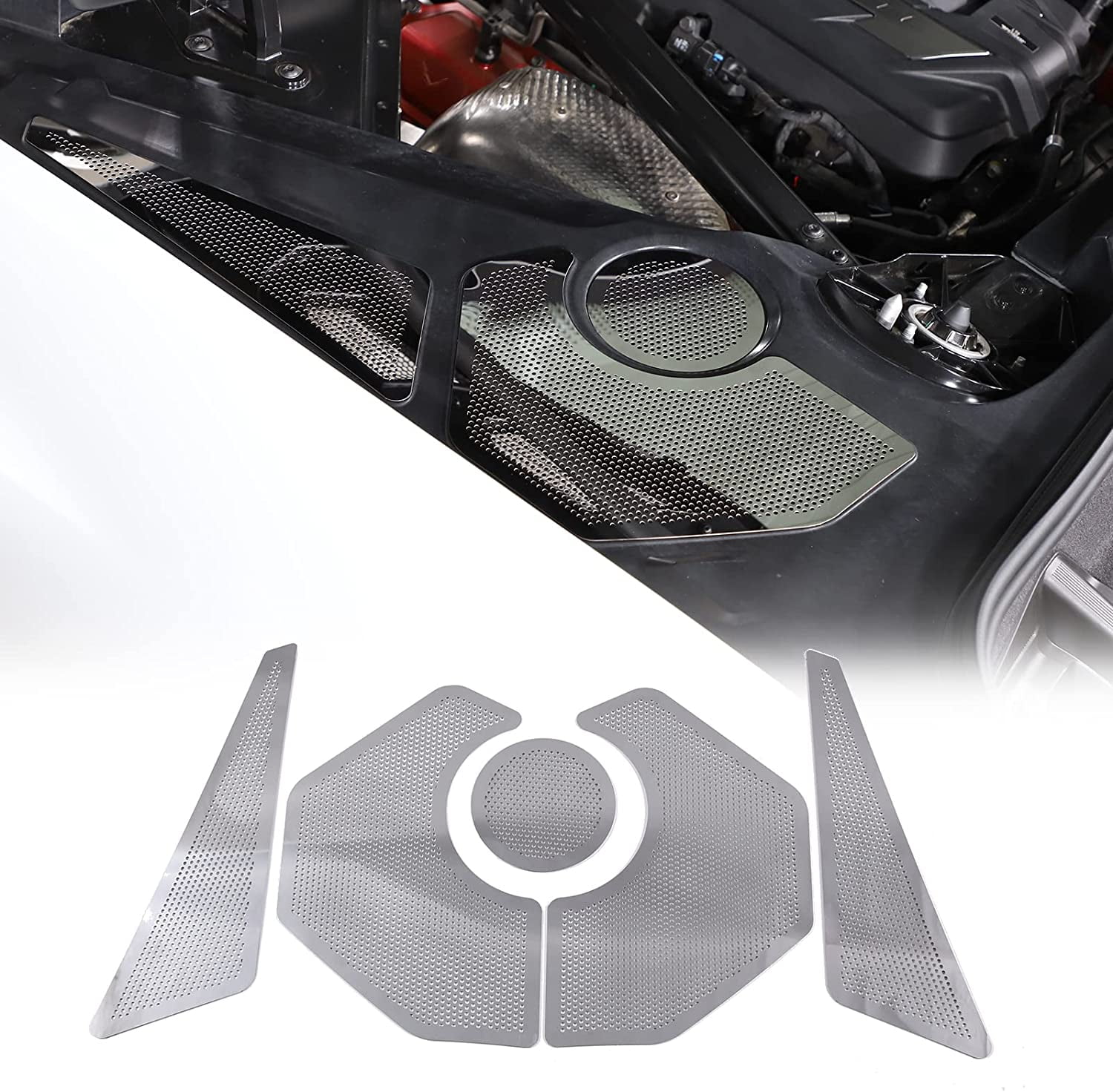 TINKI Engine Bay Side Panel Cover Trim Compatible with Chevrolet ...