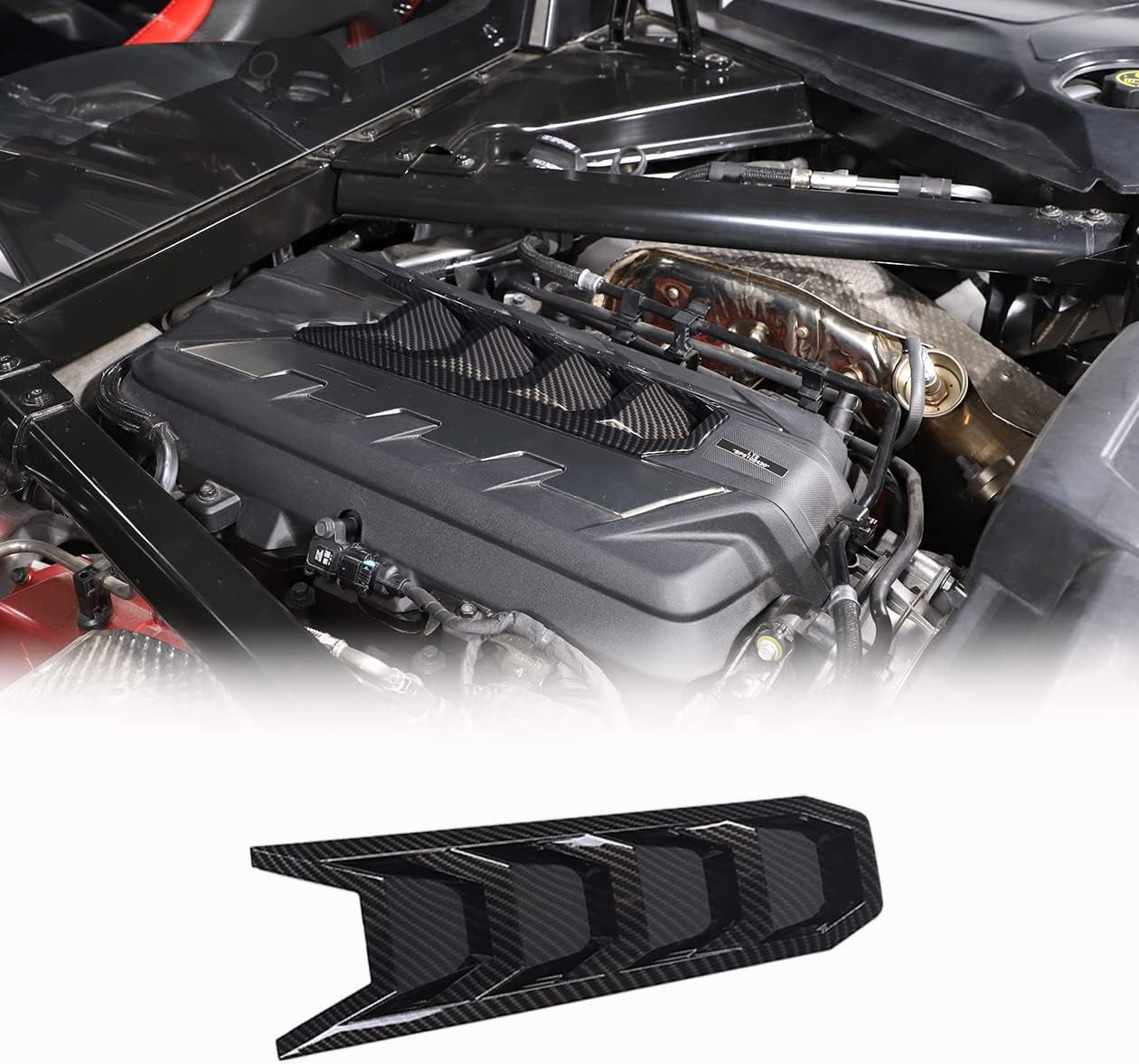 TINKI Engine Shroud Cover Panel Trims Cover Compatible with Chevrolet ...